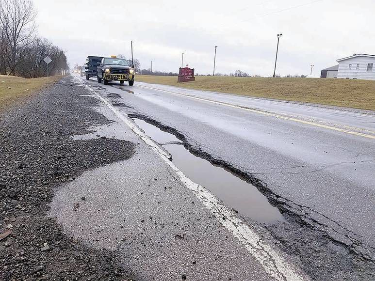 Warm weather plus rain equals pothole problems | News, Sports, Jobs ...